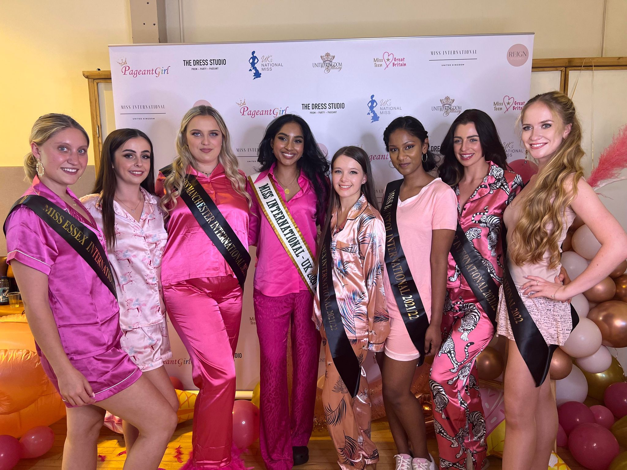 Pink Pyjama Party! - Miss International United Kingdom