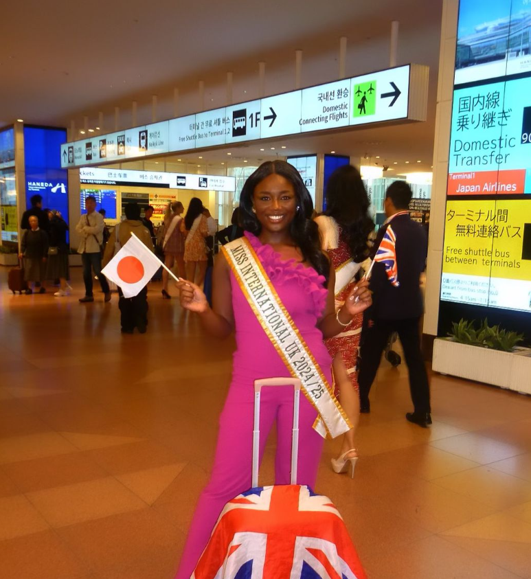 Our Miss International UK has Arrived in Tokyo! - Miss International United Kingdom